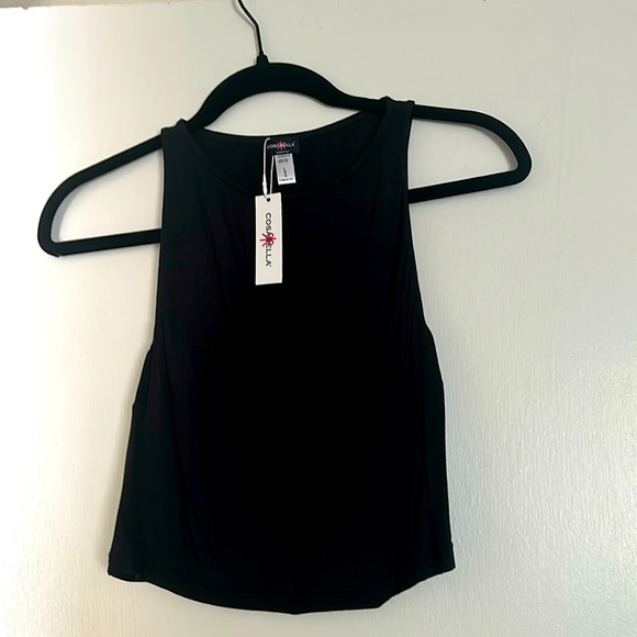 Cosabella | Tops | Black Crop Top | Poshmark
